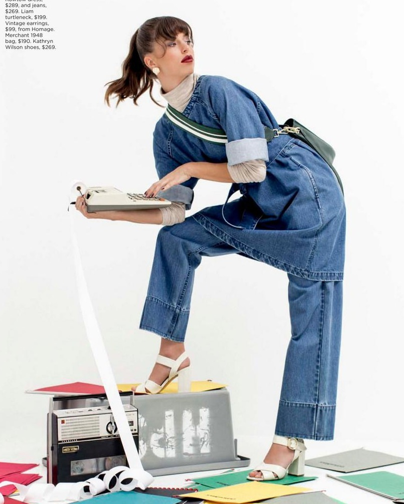 Georgia photographed by Holly Burgess for Miss FQ Magazine: Styling ...